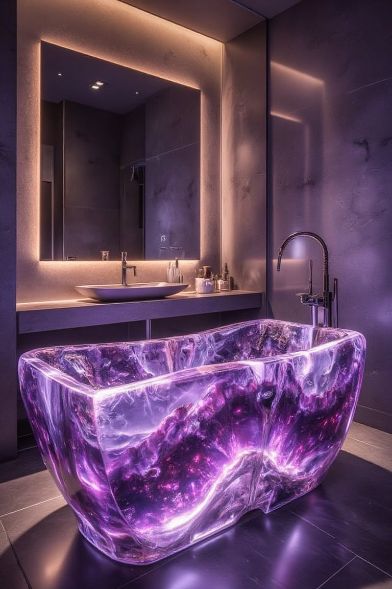 (raw amethyst Bathtub) The raw | image created by user ...