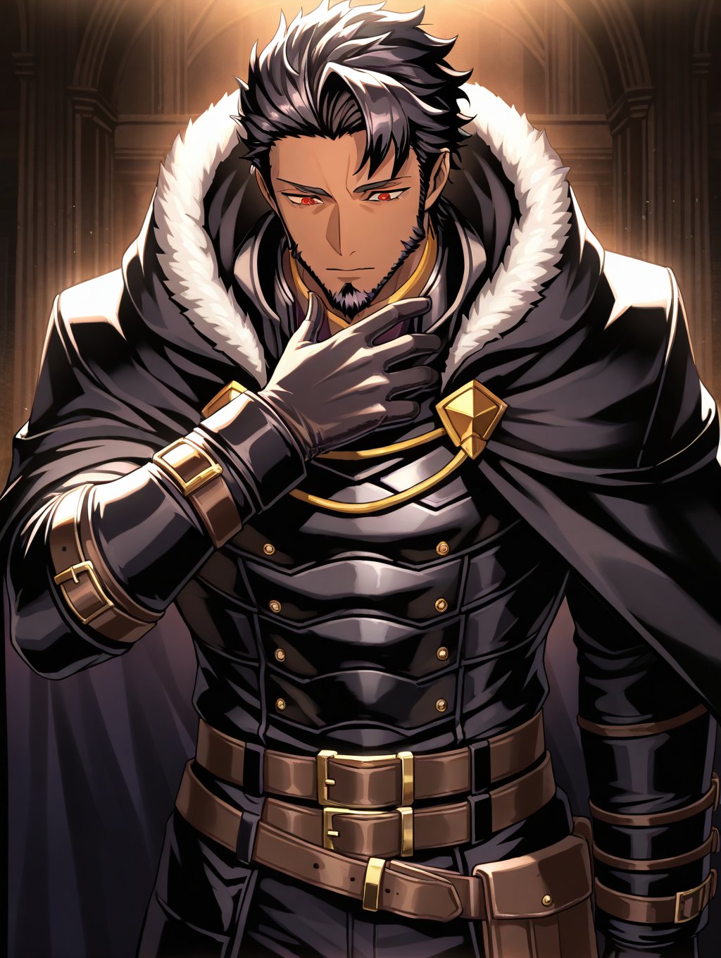 1boy, upper_body, lancelot_(fg | image created by DR3M | Tensor.Art