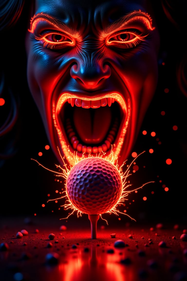 Angry energy | image created by Coax | Tensor.Art