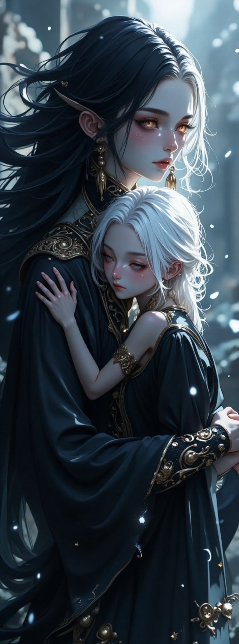 In this hauntingly beautiful s | image created by Trew Poi | Tensor.Art