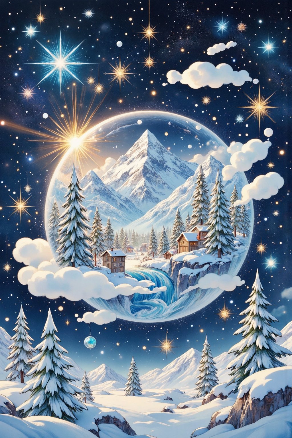 Prompt: Imagine a globe filled | image created by Artifex-Art | Tensor.Art
