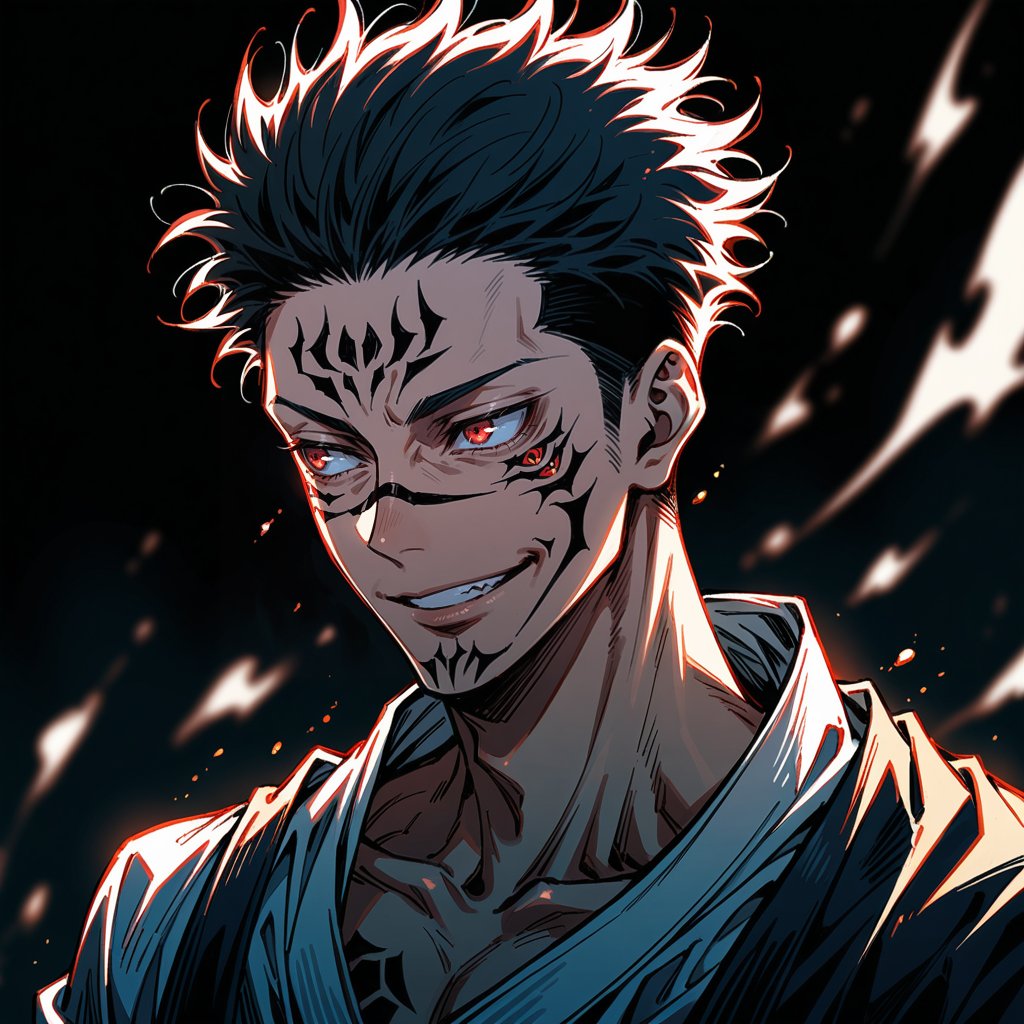 ryoumen sukuna (jujutsu kaise | image created by Høpéléss Hîmú | Tensor.Art