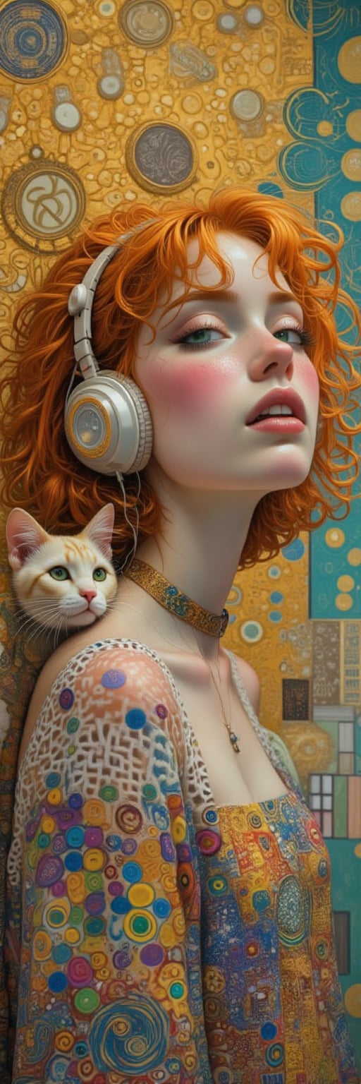 Ginger Music Art | image created by RedMadnass | Tensor.Art