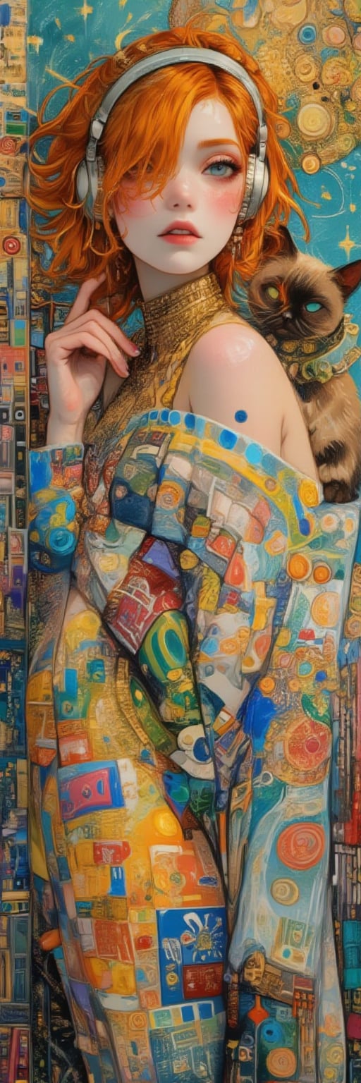 Ginger Music Art | image created by RedMadnass | Tensor.Art