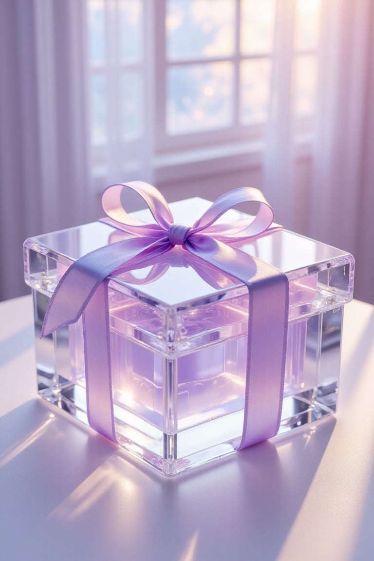 A translucent crystal box with | image created by Antonoly AI | Tensor.Art