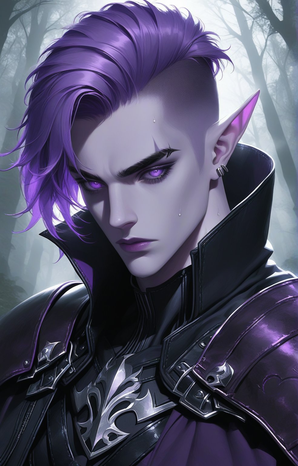 DND NPC Twin Assassin Elves | image created by Your Favorite Dungeon ...