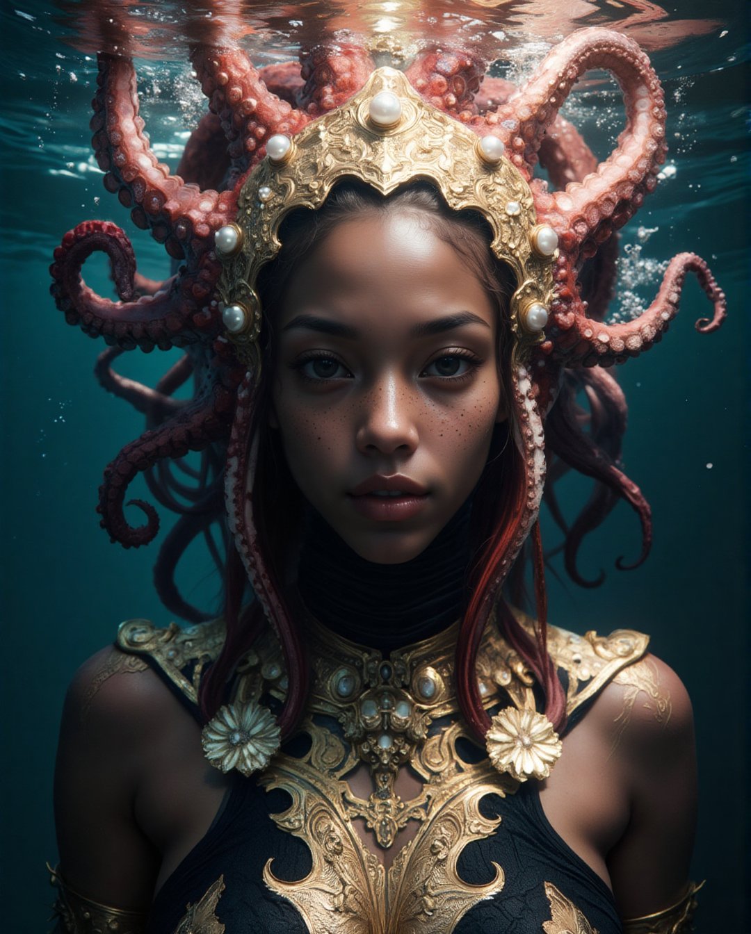 octopus-like features | image created by Artificia | Tensor.Art