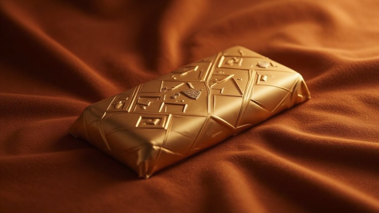 High-end chocolate bar mockup | image created by annzakh | Tensor.Art