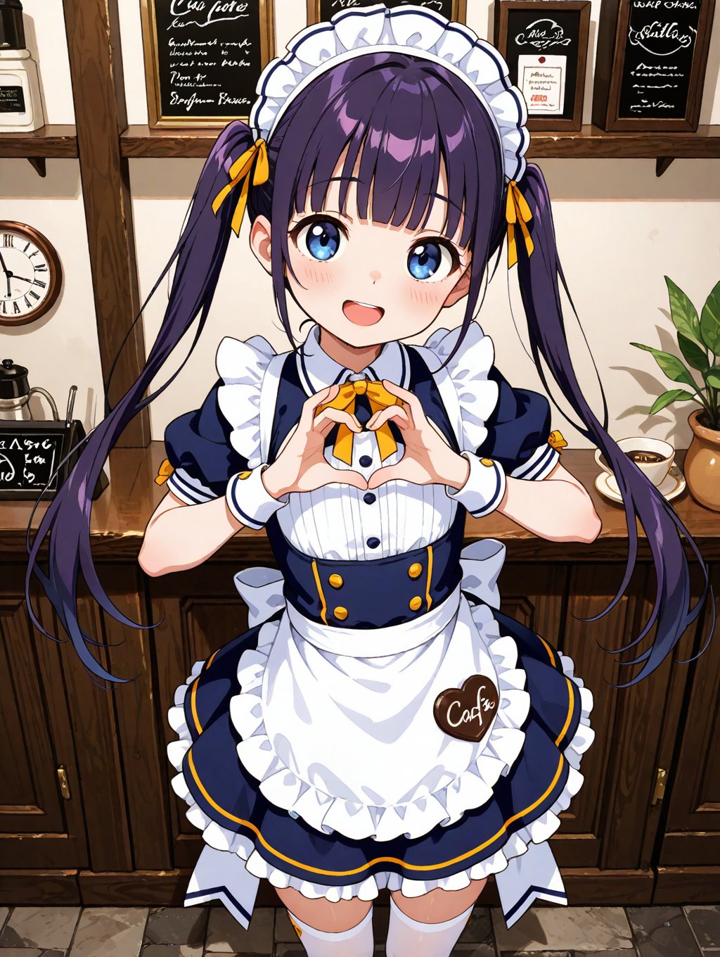 メイドカフェの店員さん | image created by YHJ | Tensor.Art