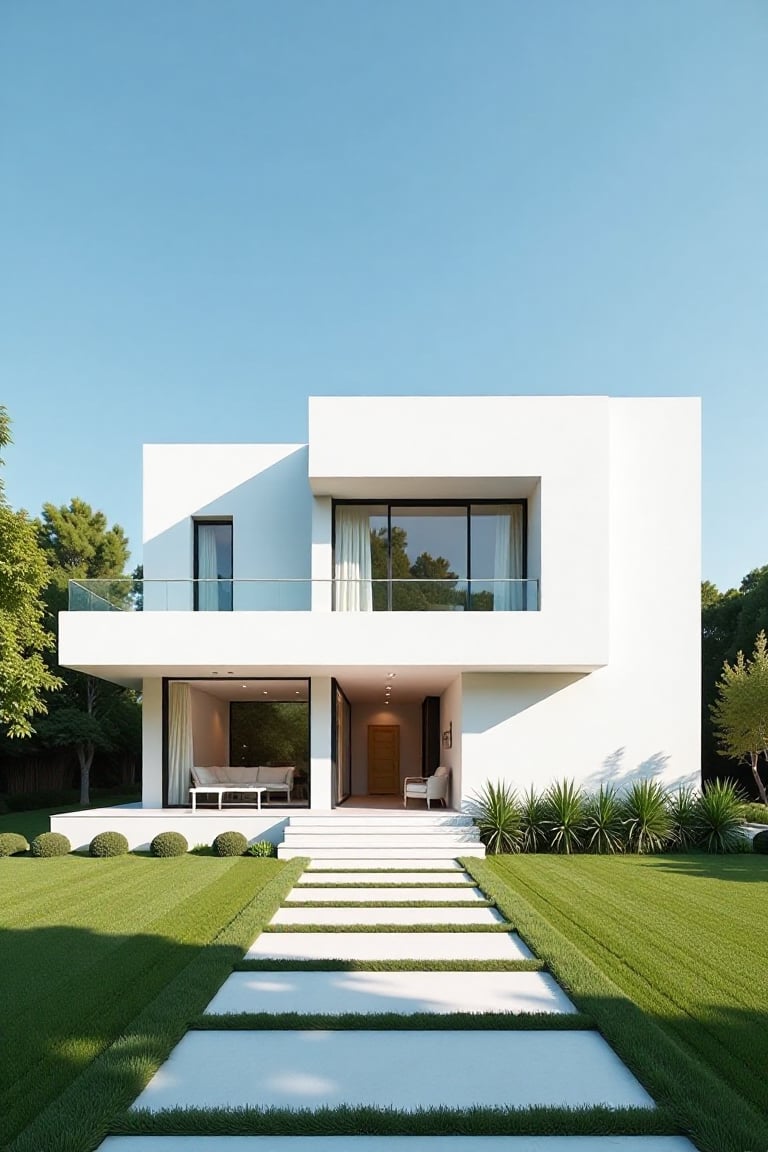Bauhaus style building, clean | image created by Sapere aude | Tensor.Art