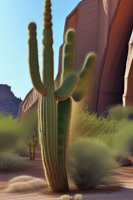 cute cactus | image created by user_798092227669696096 | Tensor.Art
