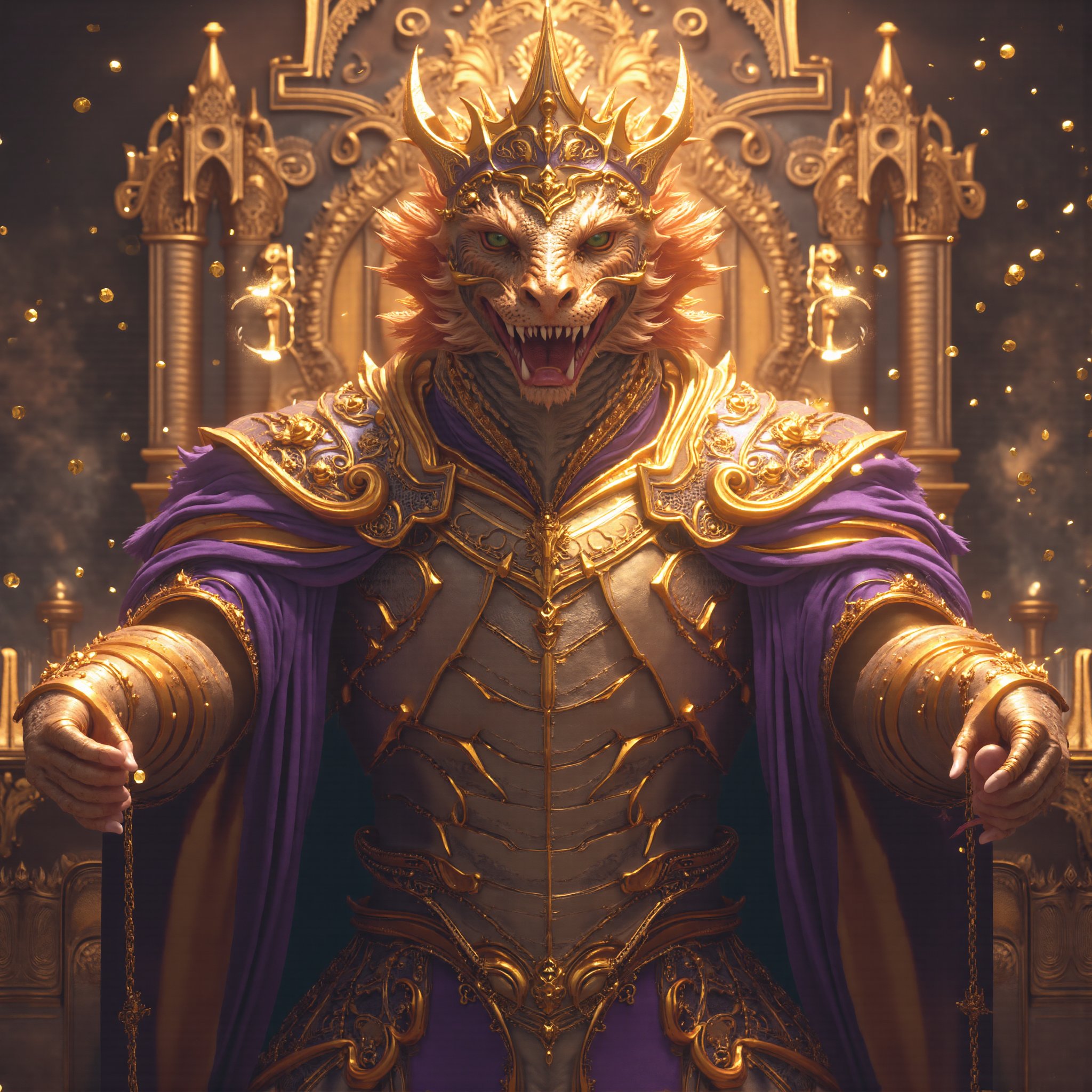 THE DRAGON SOVEREIGN | image created by MadMan | Tensor.Art