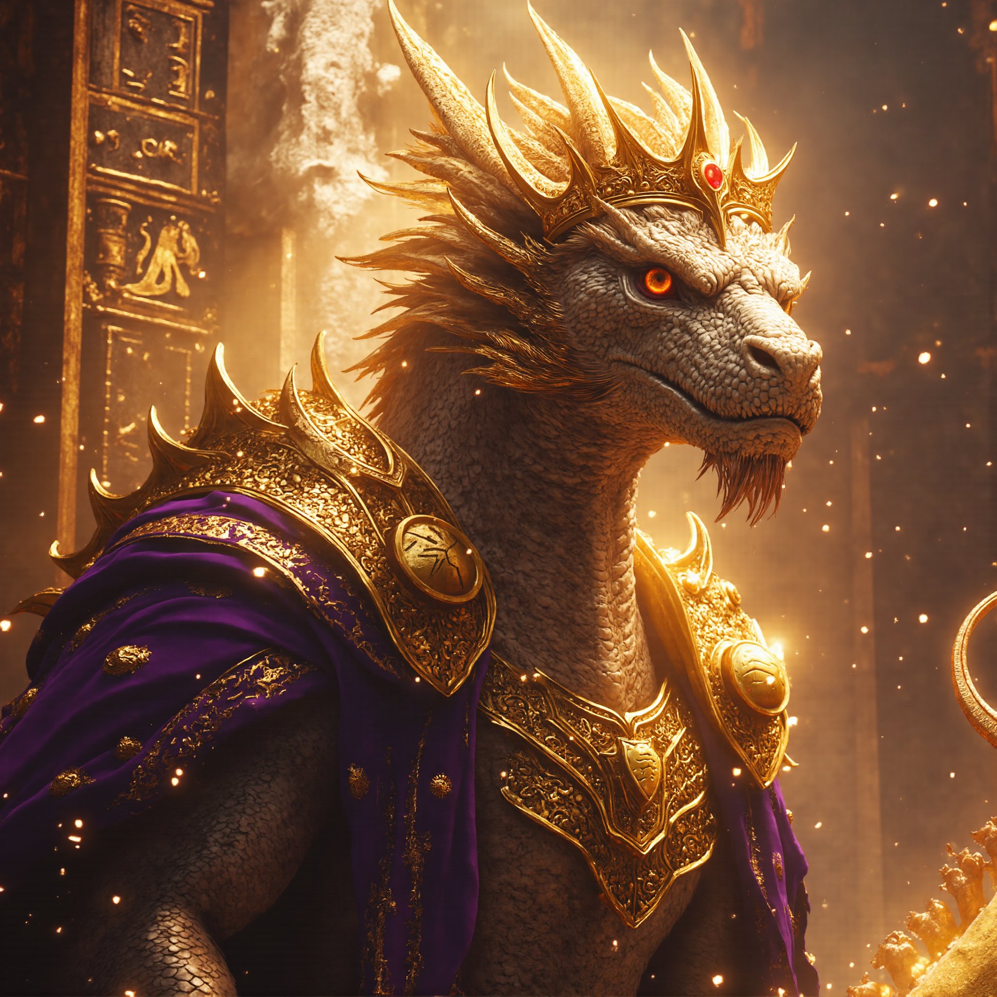 THE DRAGON SOVEREIGN | image created by MadMan | Tensor.Art