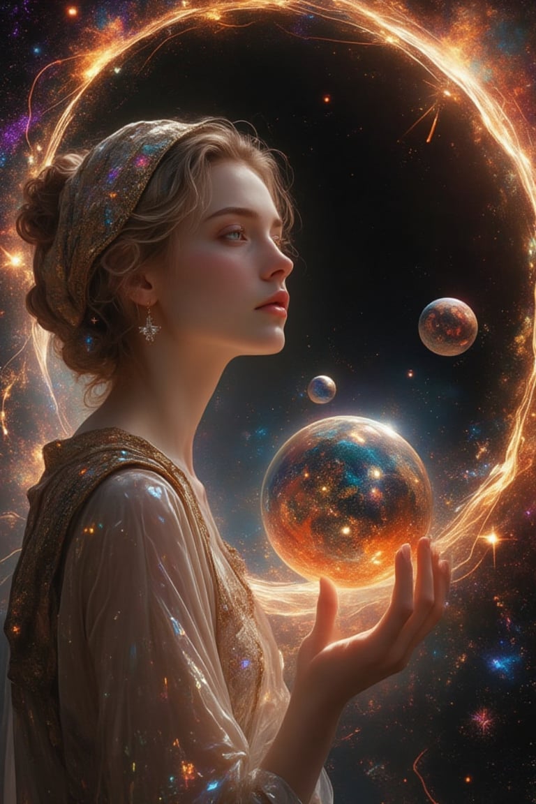 A shining and iridescent theme | image created by Mae | Tensor.Art