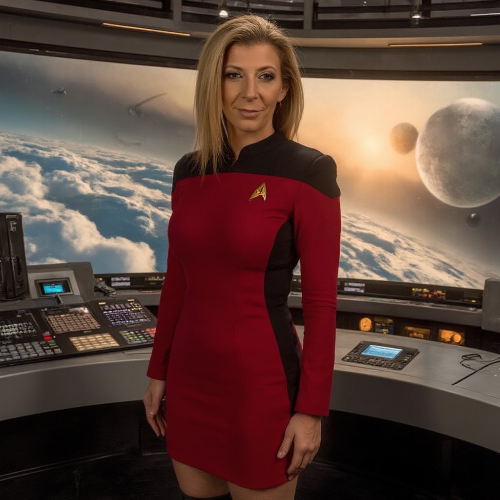 Sara Jay Star Trek FLUX Sara J | image created by Polluelo | Tensor.Art