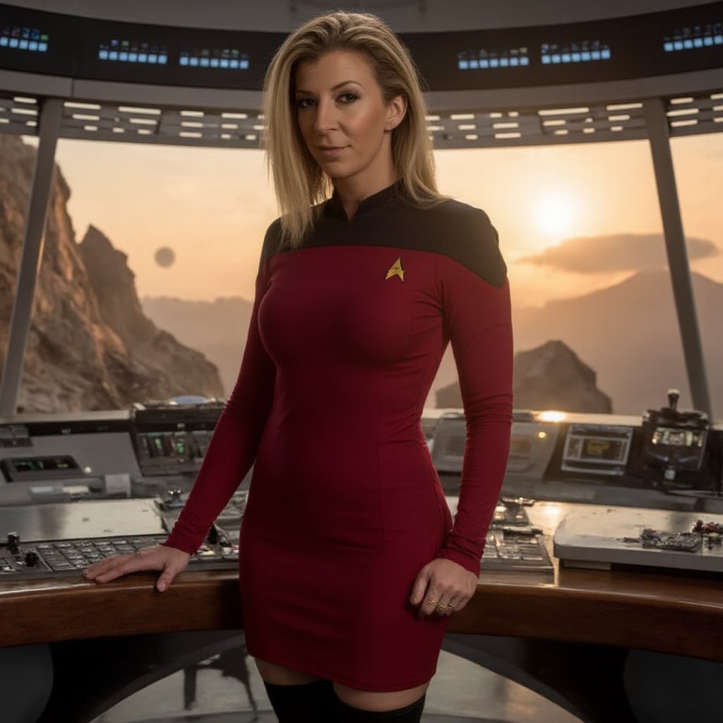 Sara Jay Star Trek FLUX Sara J | image created by Polluelo | Tensor.Art