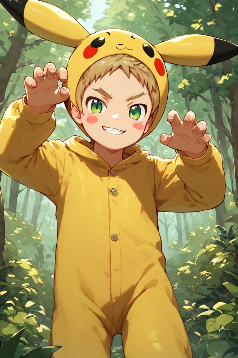 PikachuBoy, the PokeKid in Swo | image created by MixedFruitJam ...