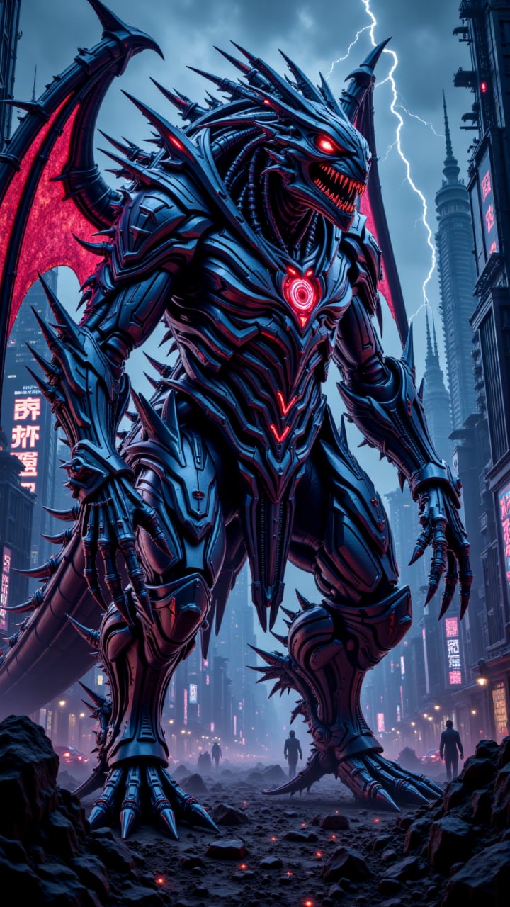 Cyborg Monster Level 3 | image created by Zera | Tensor.Art