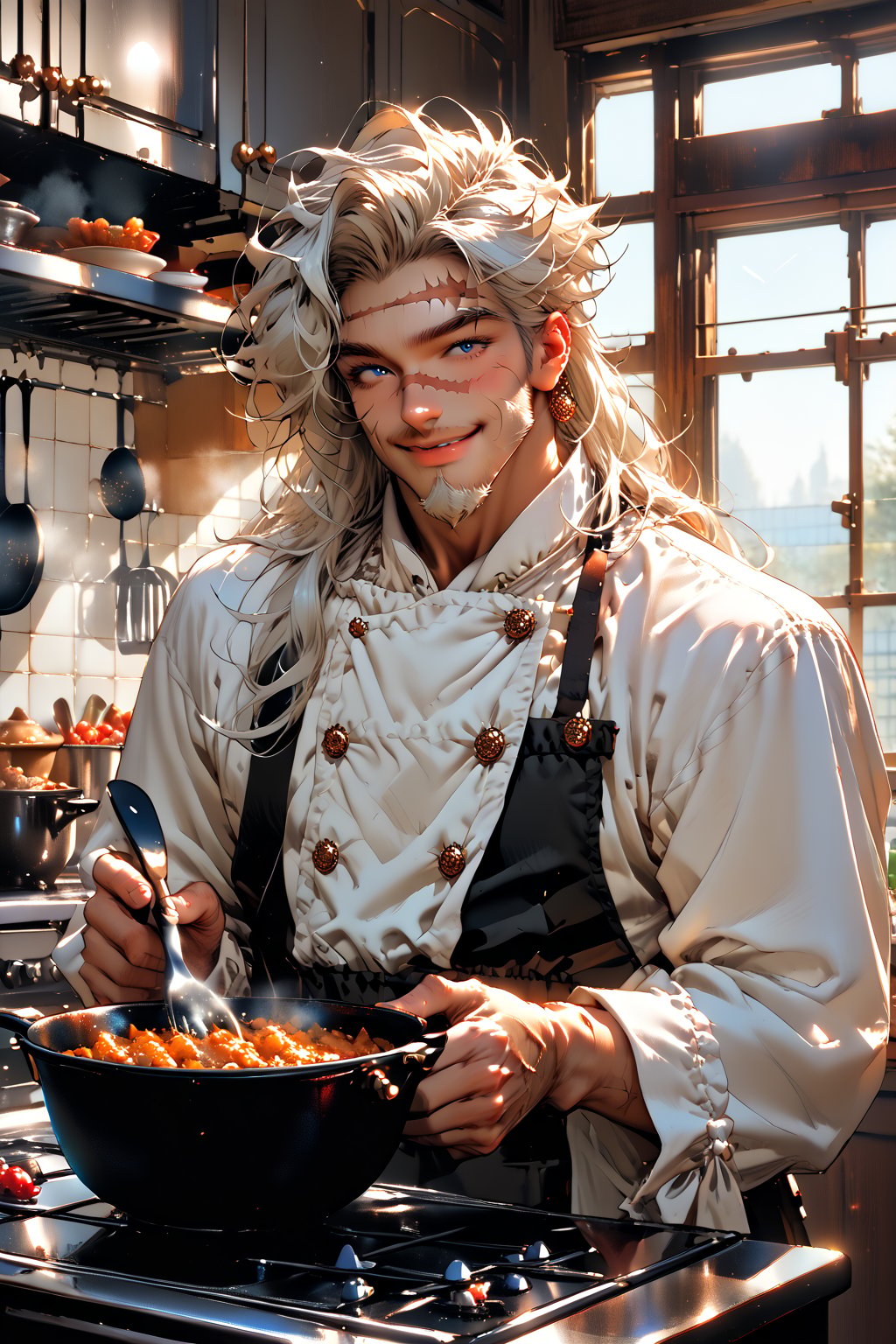 My OC cook, Calvert Von Ashton | image created by Nightalia Judith Rage ...