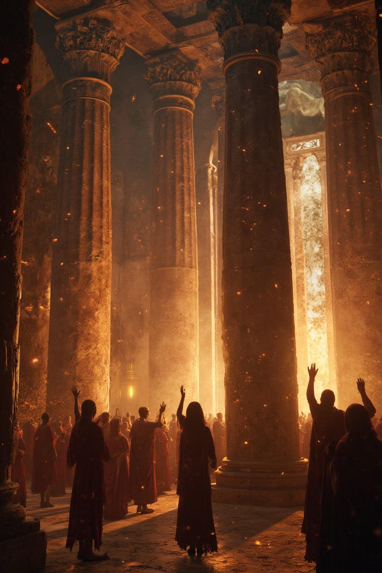 Prayer to the Gods | image created by VonKarman | Tensor.Art