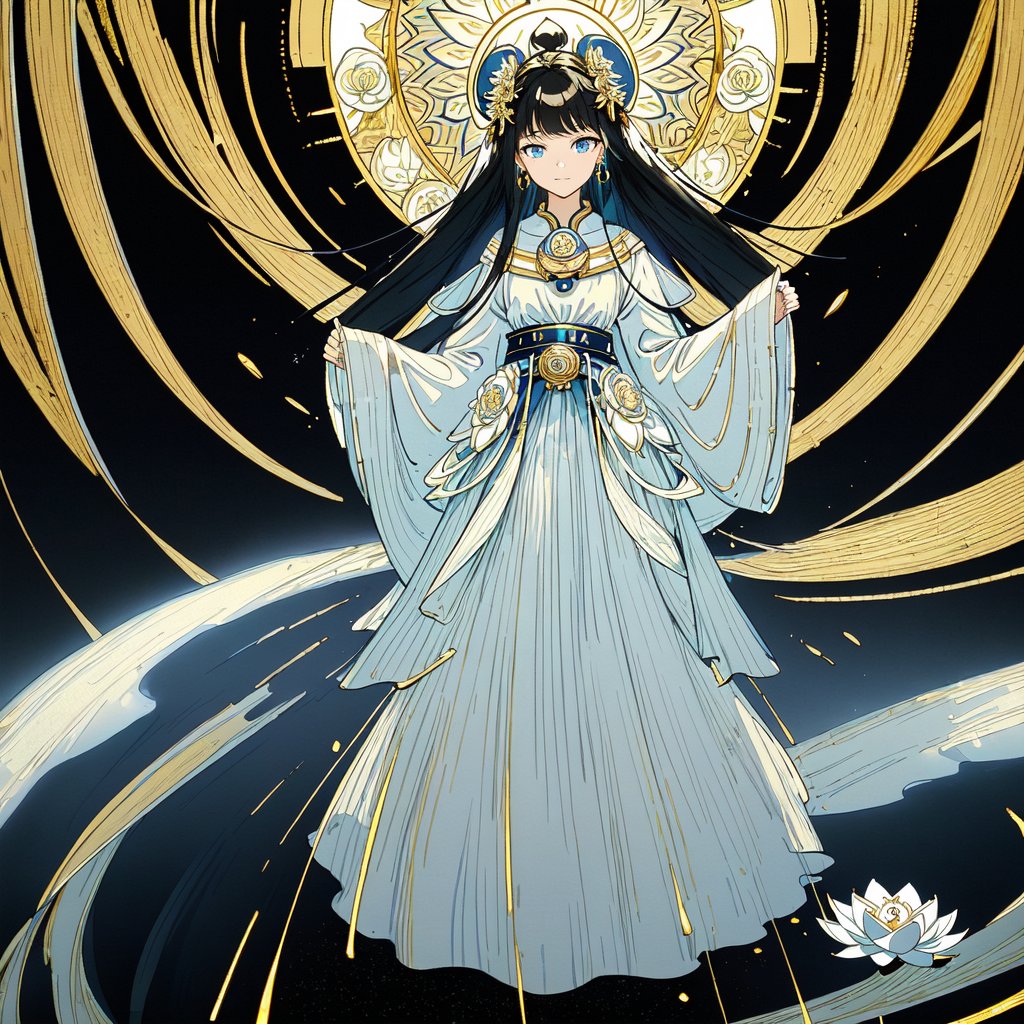 A full-body, centered, single | image created by 天空獨行 | Tensor.Art