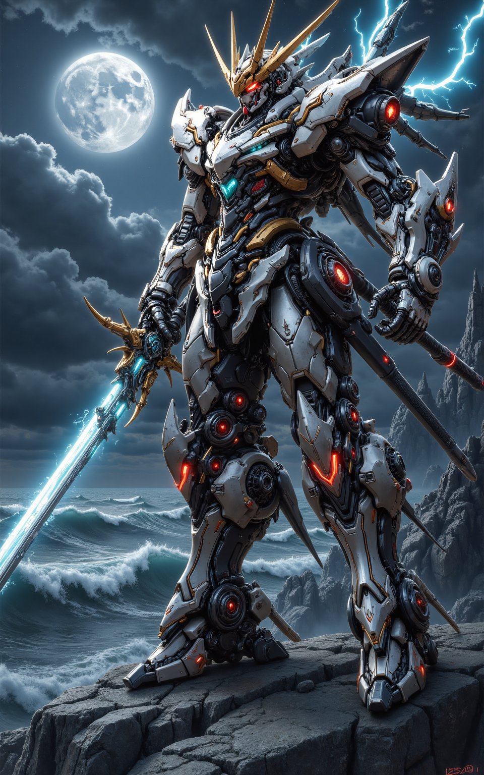 another Gundam | image created by blasst | Tensor.Art