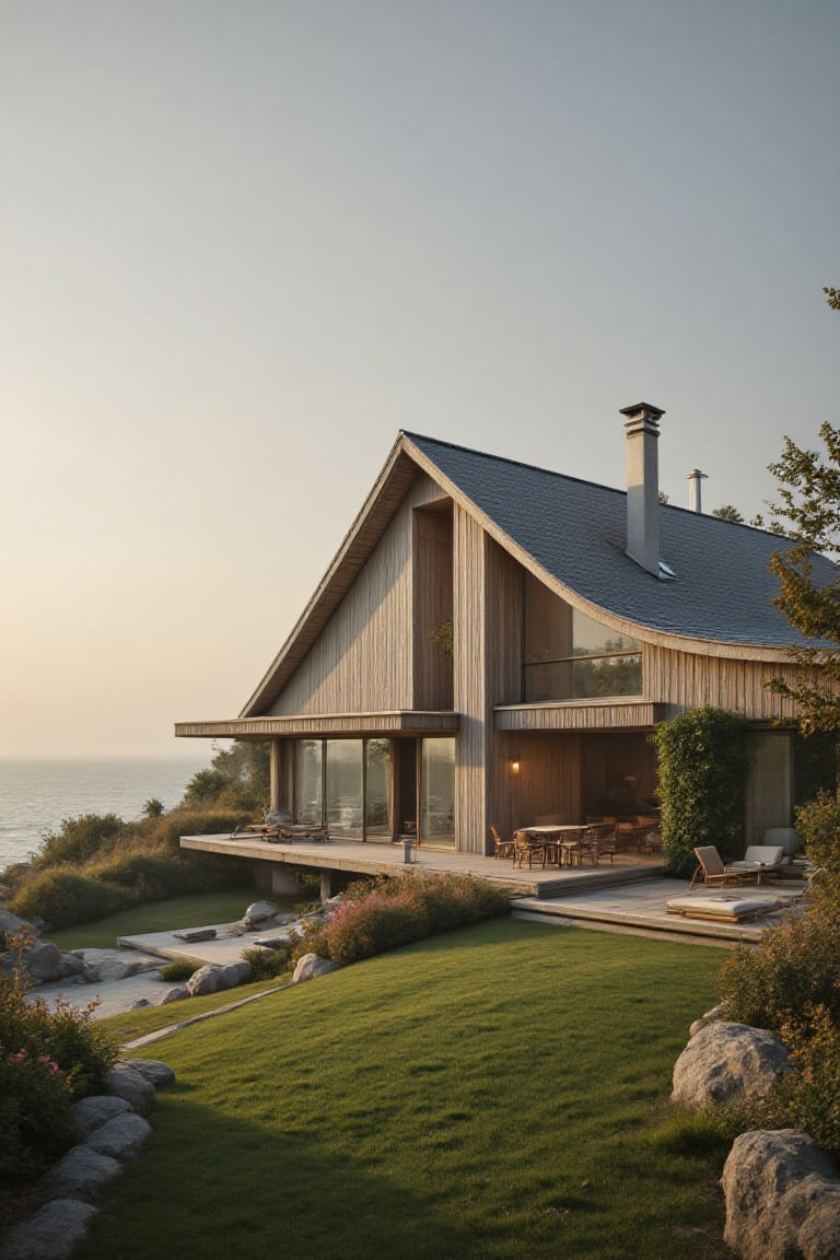 houses in denmark | image created by AI_exp | Tensor.Art