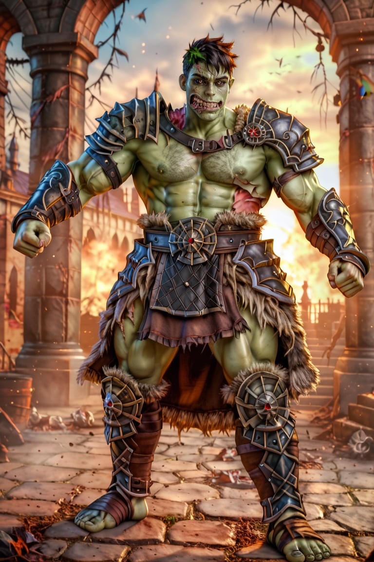 Zombie warrior | image created by 天蛇 | Tensor.Art