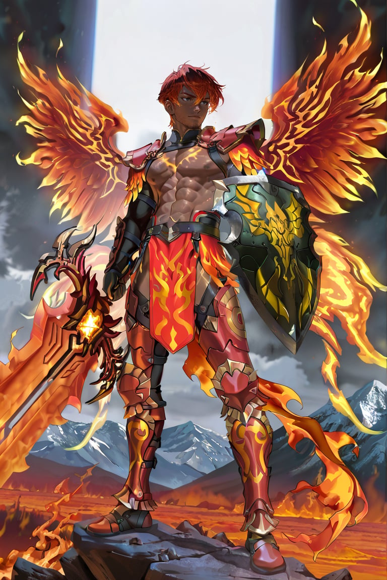 Fire Phoenix Knight - Free AI Art by 天蛇 | Tensor.Art | Tensor.Art