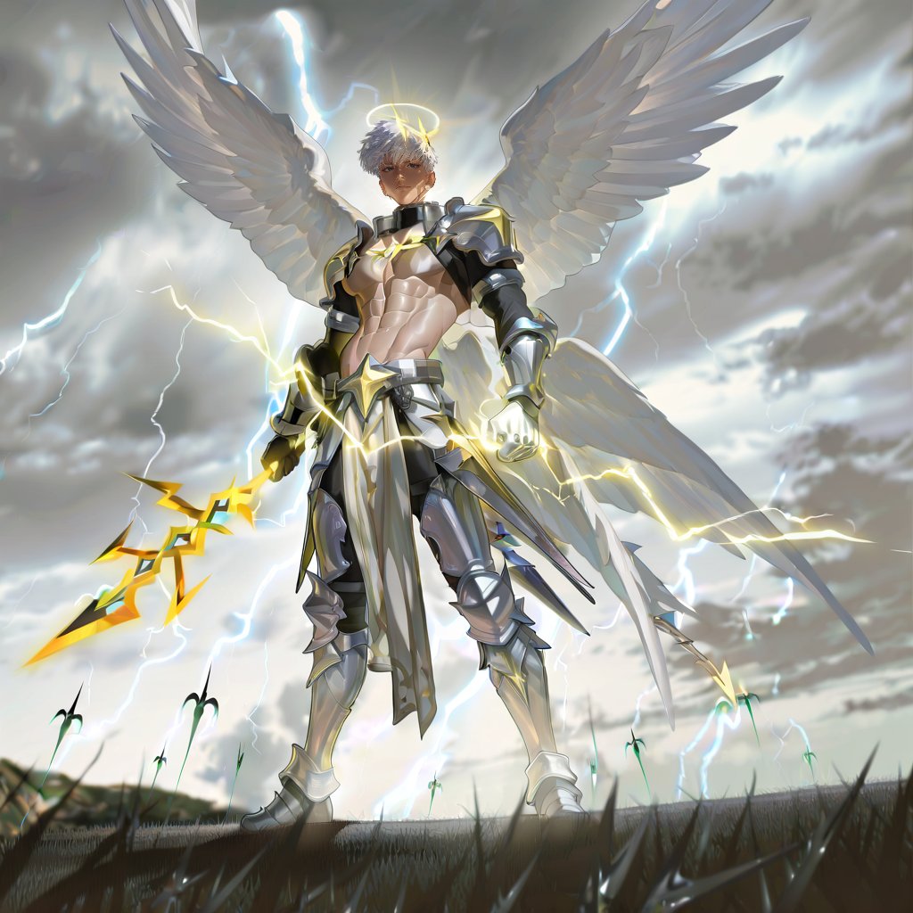 lightning angle archer | image created by 天蛇 | Tensor.Art