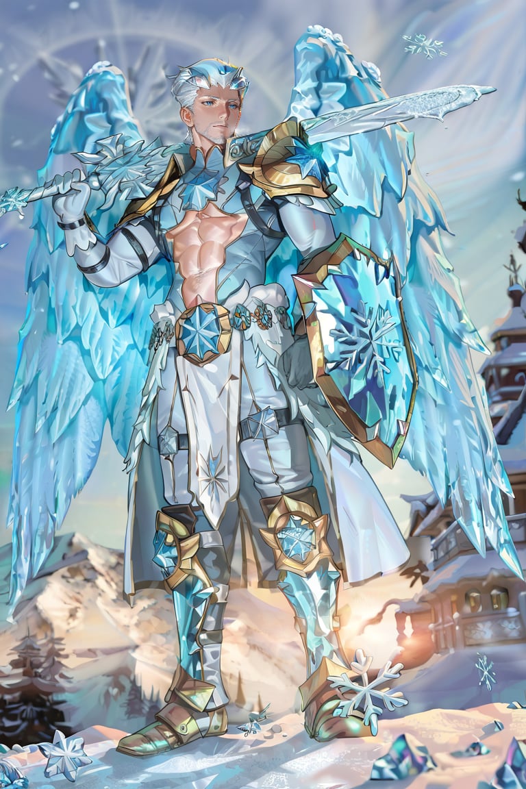 Snow Guardian | image created by 天蛇 | Tensor.Art