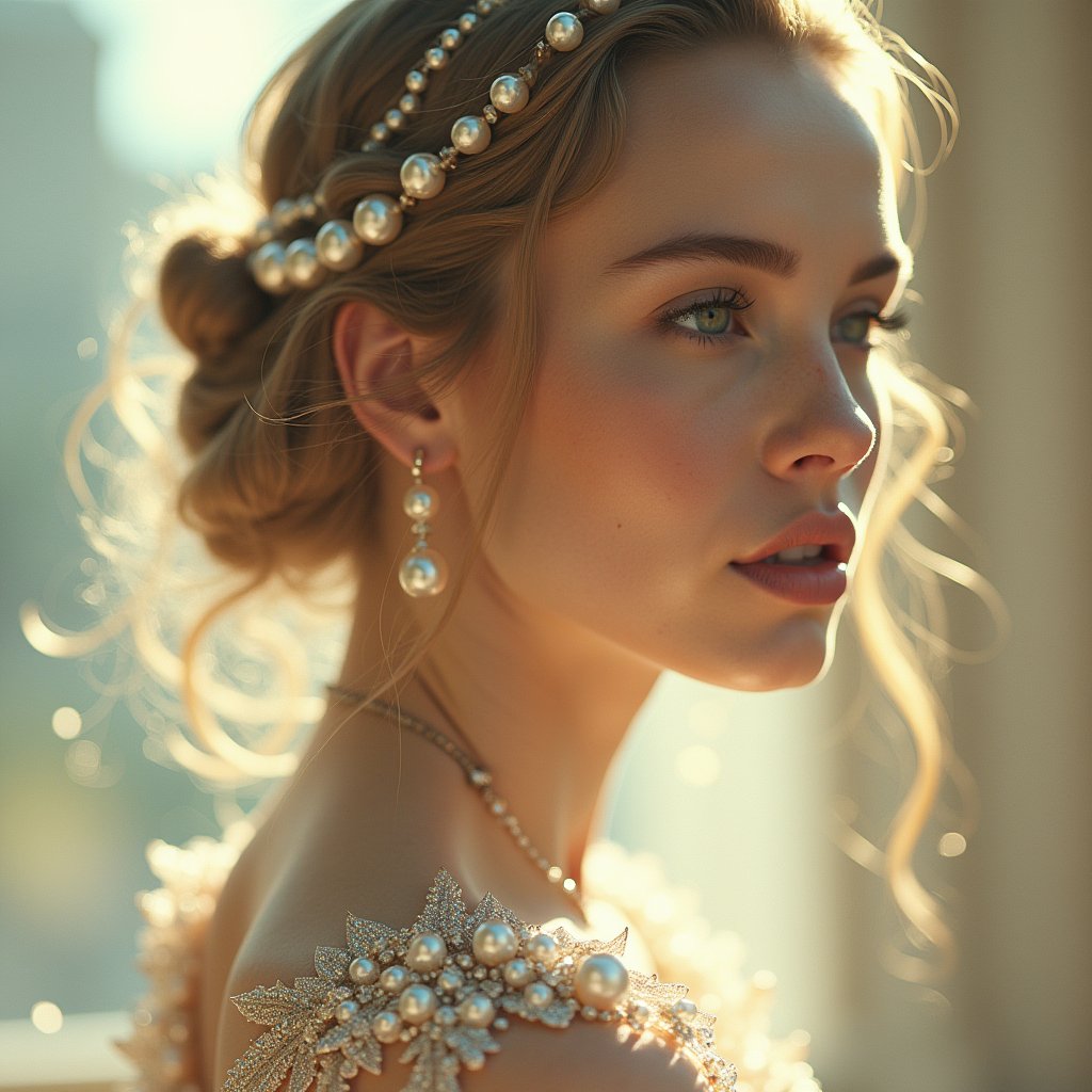 In a dreamy, soft-focus settin | image created by Alex_Godsora | Tensor.Art