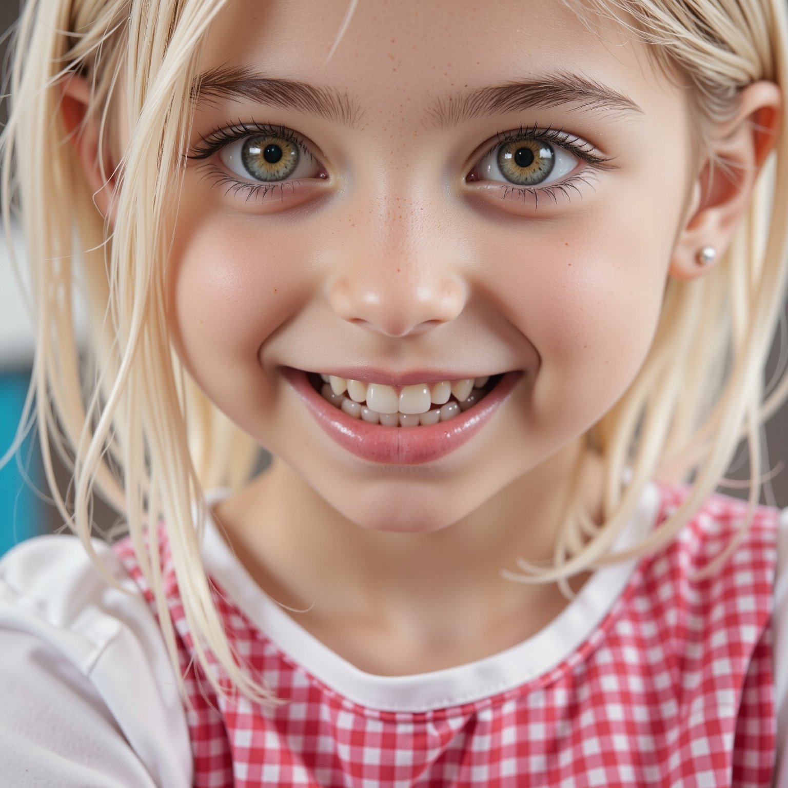 Little Riley's first day at sc | image created by KeepitViolet | Tensor.Art