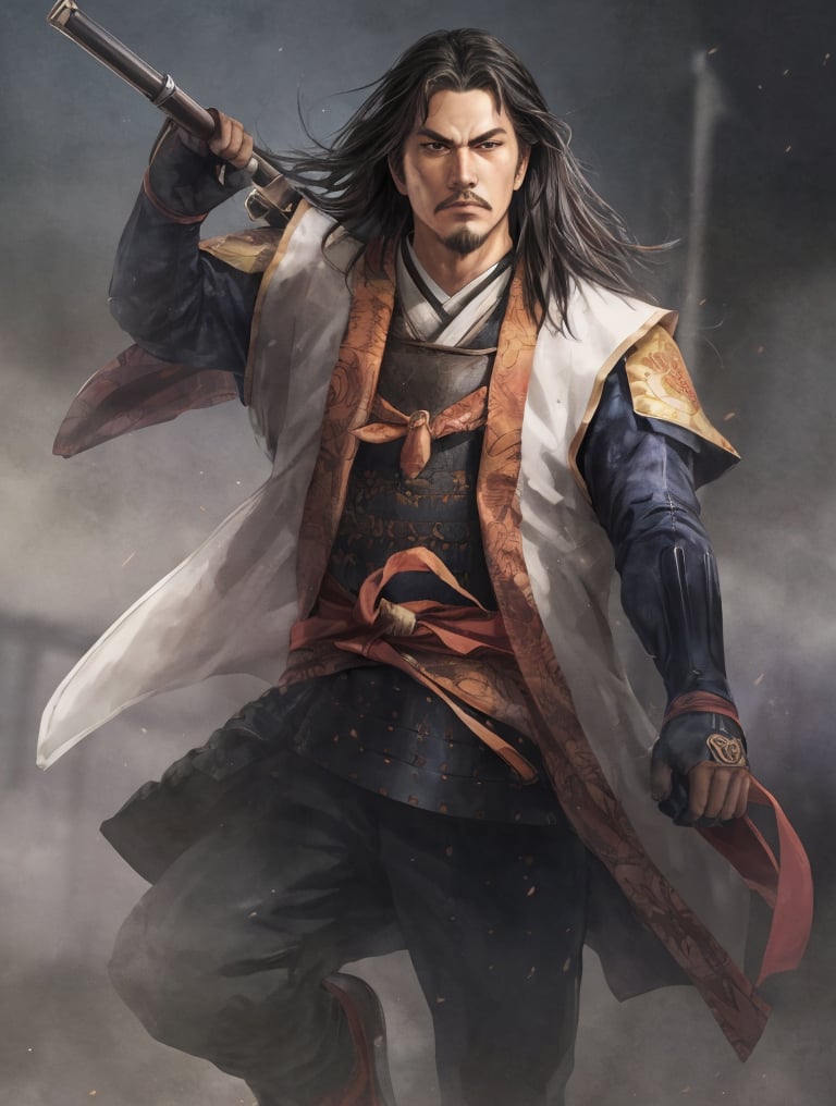 1man, solo,Flashy pose,pin-up, | image created by きつね | Tensor.Art