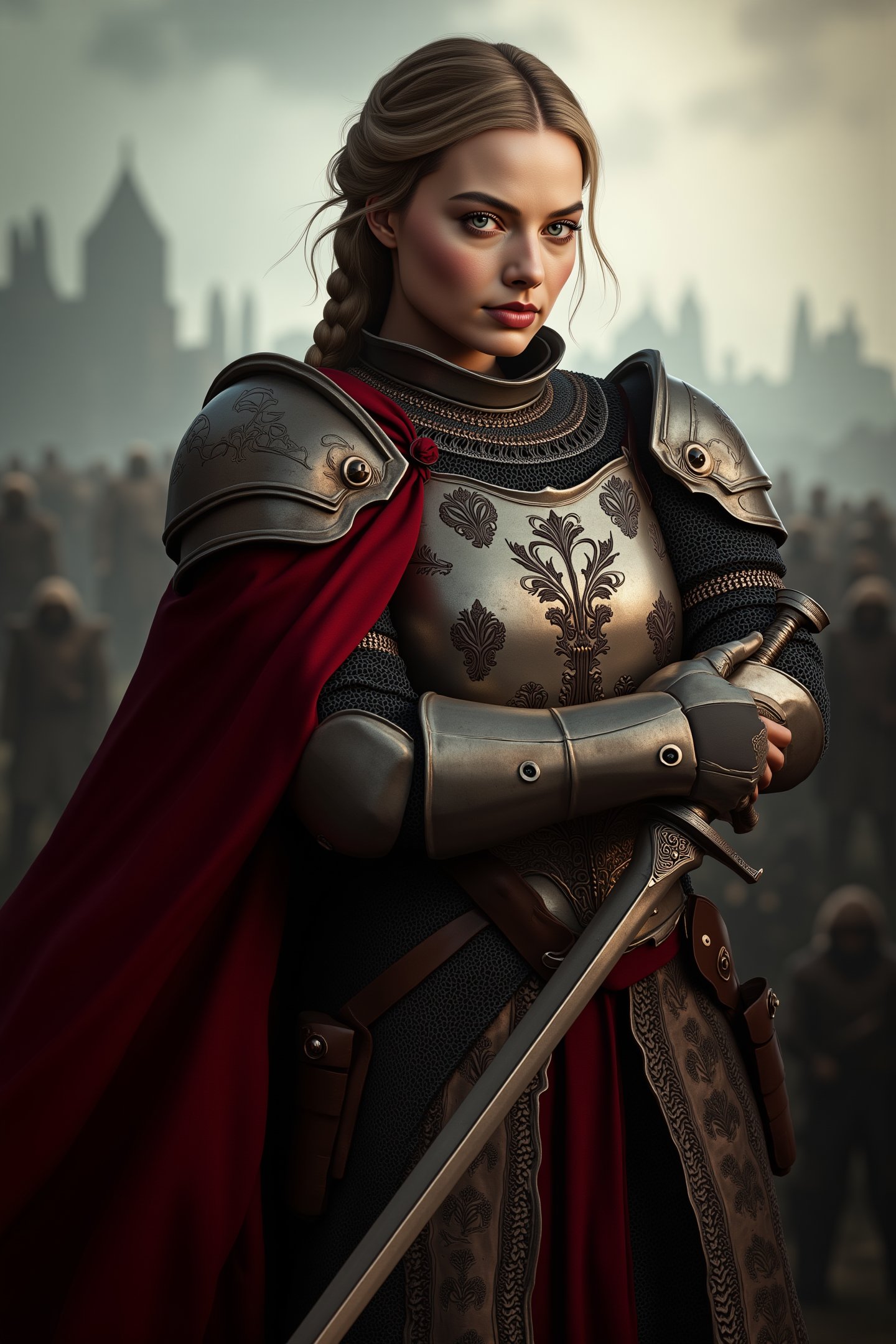 A charismatic medieval portrai | image created by Enlightened Maniac ...