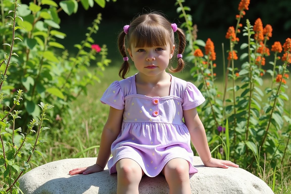 (((Misha, 5-year-old, brown ha | image created by blooms | TensorHub Art