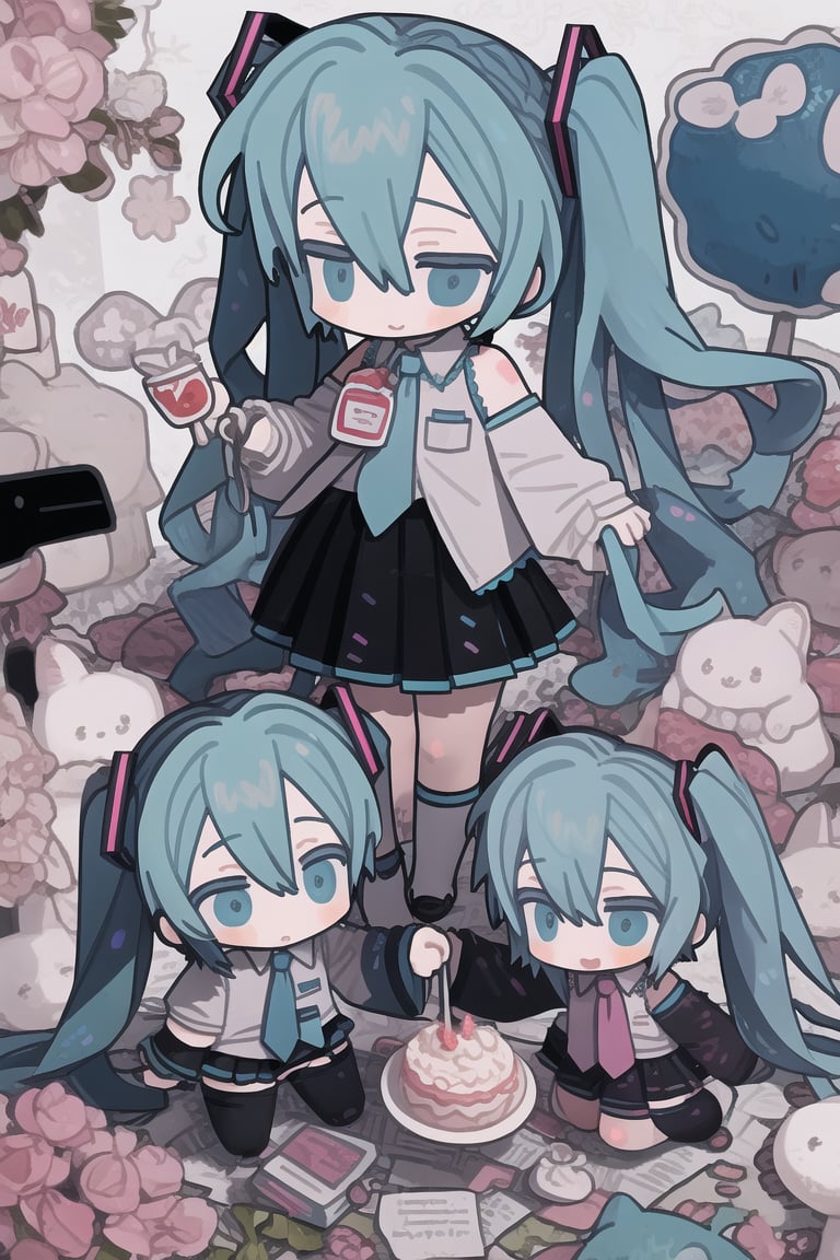 Diferent Styles - Chibi Miku's | image created by Bran2-Joestar ...