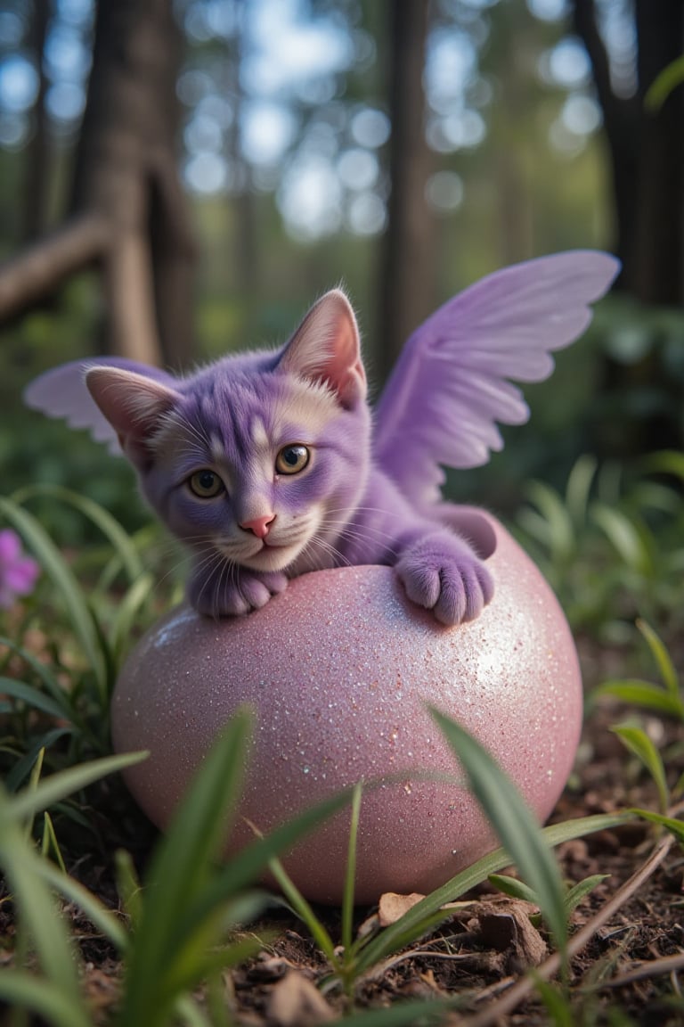 A fantastic magic purple cute | image created by TTok: Queeny🍼🎀 ...