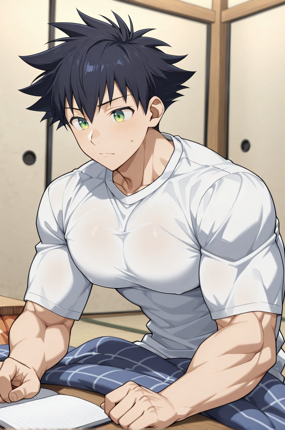 Gaku studying hard in a k - Free AI Image | Tensor.Art | Tensor.Art