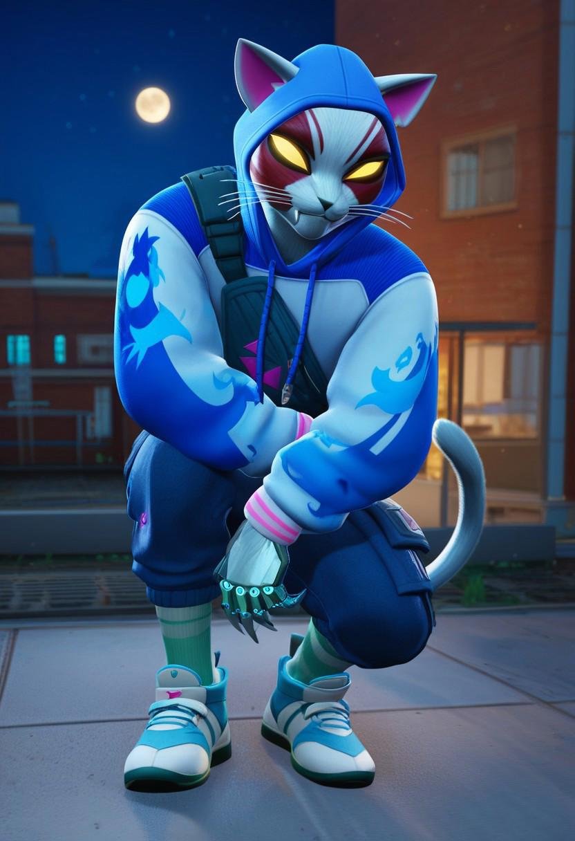 Nyanja (Fortnite) - V1 | image created by JelouFelou | Tensor.Art