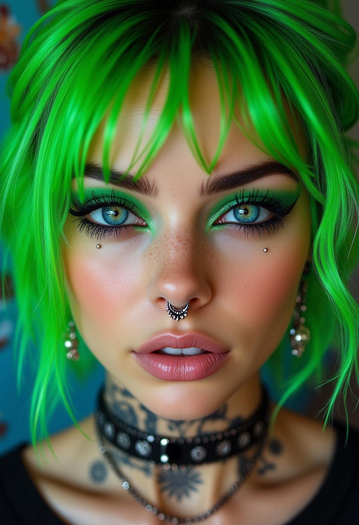 Facial Piercing •••FLUX••• @Ethanar - V1 | image created by Ethanar ...