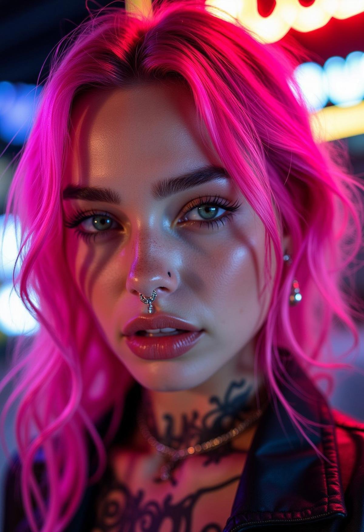 Facial Piercing •••FLUX••• @Ethanar - V1 | image created by Ethanar ...