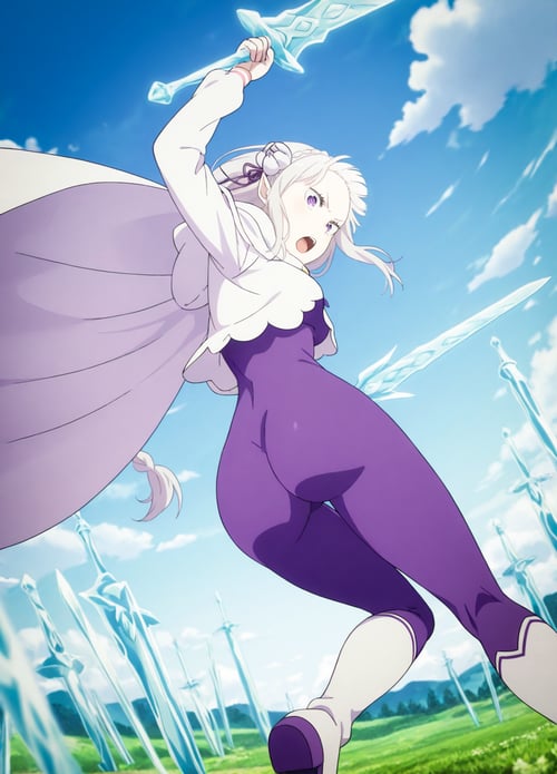 Emilia Re:Zero kara Hajimeru Isekai... | Tensor.Art | Tensor.Art