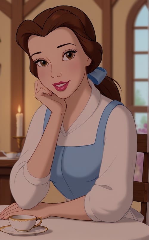Princess Belle | Beauty and the Beast 1991 - v1 | Stable Diffusion ...