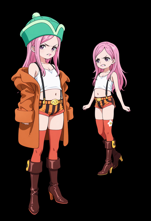 Jewelry Bonney - (One Piece) 2 Outfits | TensorHub Art | TensorHub Art