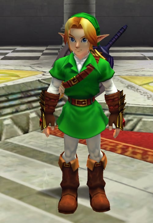 Ocarina of Time Adult Link - 3D Render | TensorHub Art | TensorHub Art