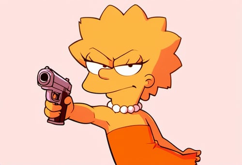 Lisa Simpsons for PonyXL | Stable Diffusion Model - LORA on TensorArt ...