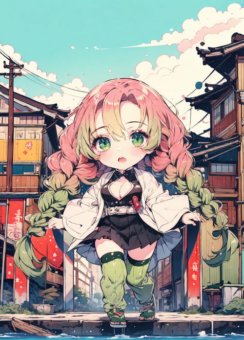 xuer Mitsuri Kanroji 绪儿-甘露寺蜜璃 (Kimetsu no Yaiba) - 1.0 | Tensor.Art