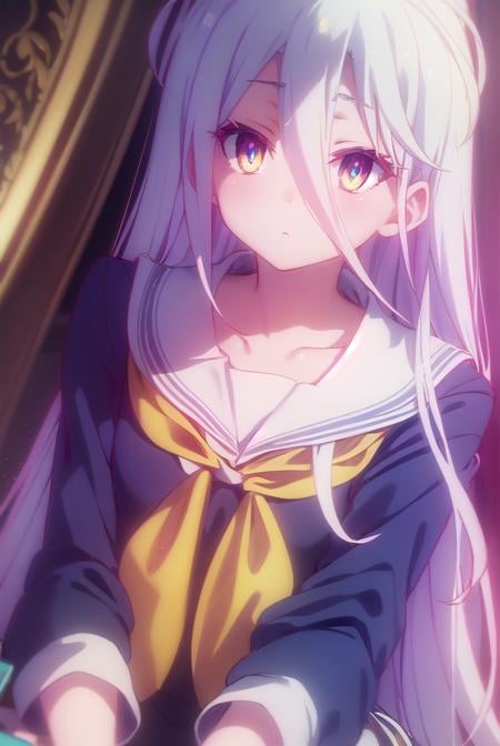Shiro (白) - No Game No Life (ノーゲーム・ノーライフ) - anime s1 | Tensor.Art
