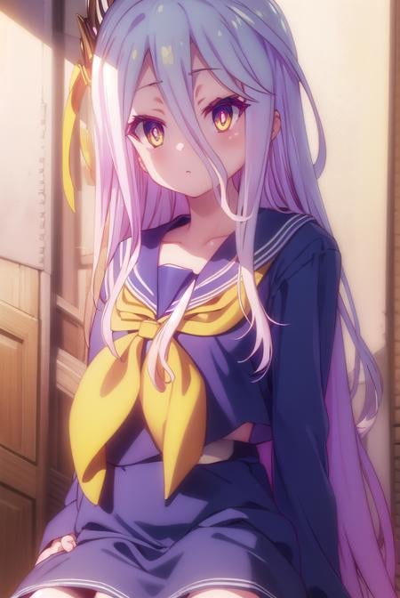 Shiro (白) - No Game No Life (ノーゲーム・ノーライフ) - anime s1 | Tensor.Art